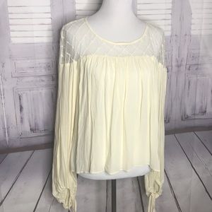 inLuv | Tops | New Boho Chic Top X 2x Ivory Spring Top Elegant | Poshmark